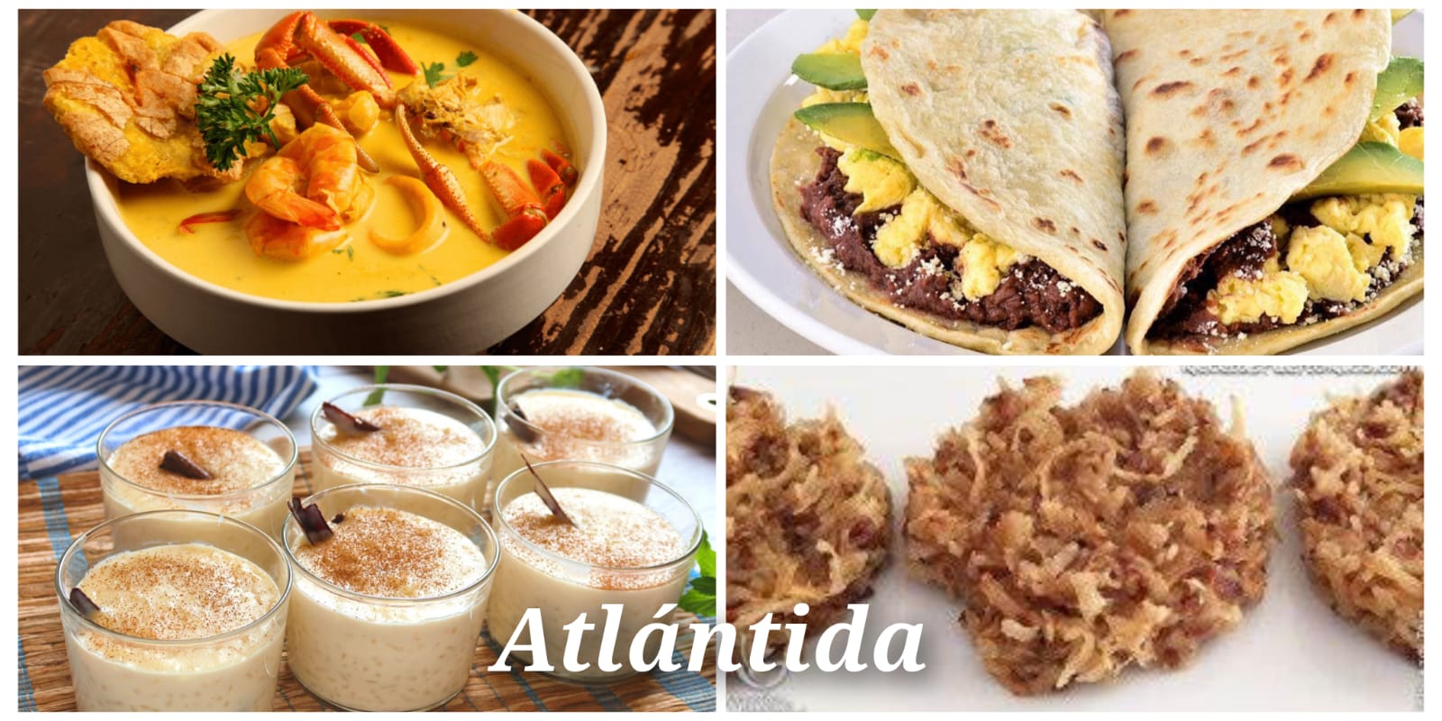 Comidas y bebidas típicas de Atlántida - REVISTA HIBUERAS