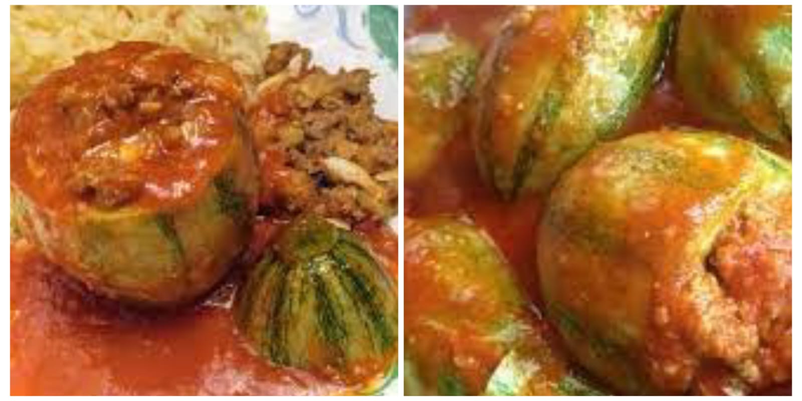 ¡Buen provecho! Deliciosos pipianes rellenos de carne molida